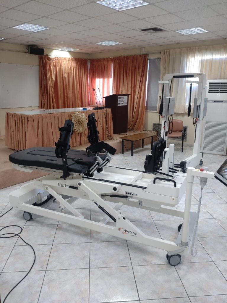 Εγκατάσταση των Ρομποτικών συστημάτων Erigo Pro με FES & Andago στο Ε.Κ ...